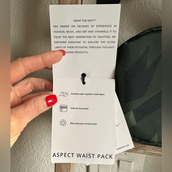 Hex | Bags | Hex Camo Aspect Waist Bag Nwt | Poshmark